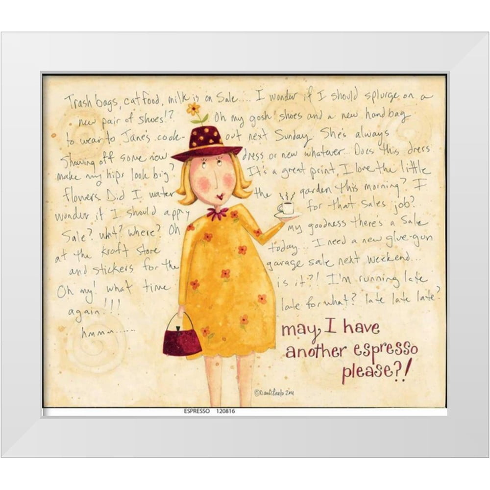 DiPaolo, Dan 13x12 White Modern Wood Framed Museum Art Print Titled ...