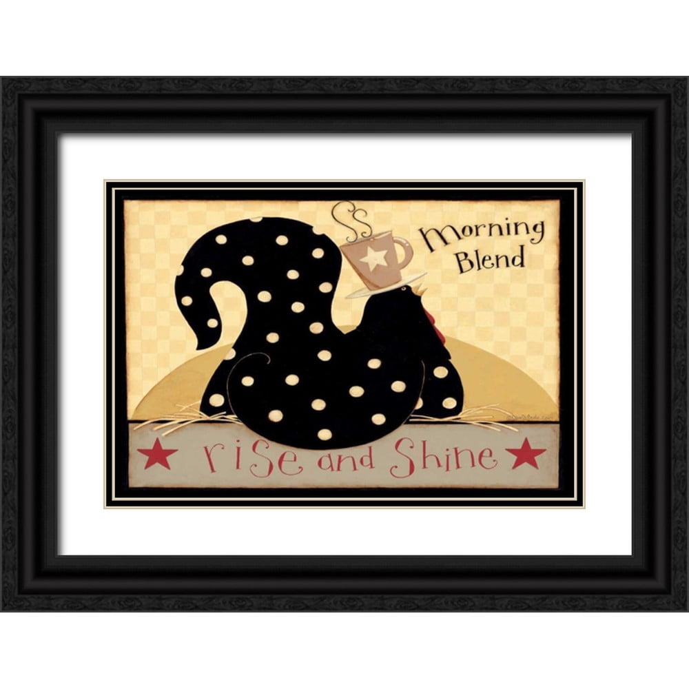 DiPaolo, Dan 14x11 Black Ornate Wood Framed with Double Matting Museum ...