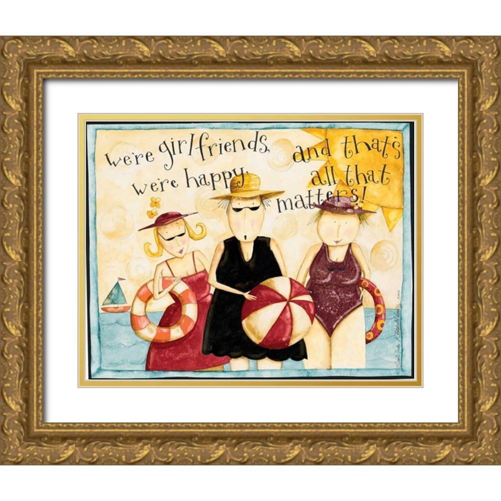 DiPaolo, Dan 14x12 Gold Ornate Wood Framed with Double Matting Museum ...