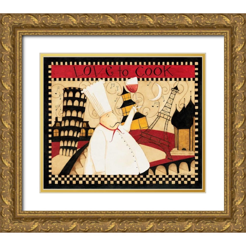DiPaolo, Dan 14x12 Gold Ornate Wood Framed with Double Matting Museum ...