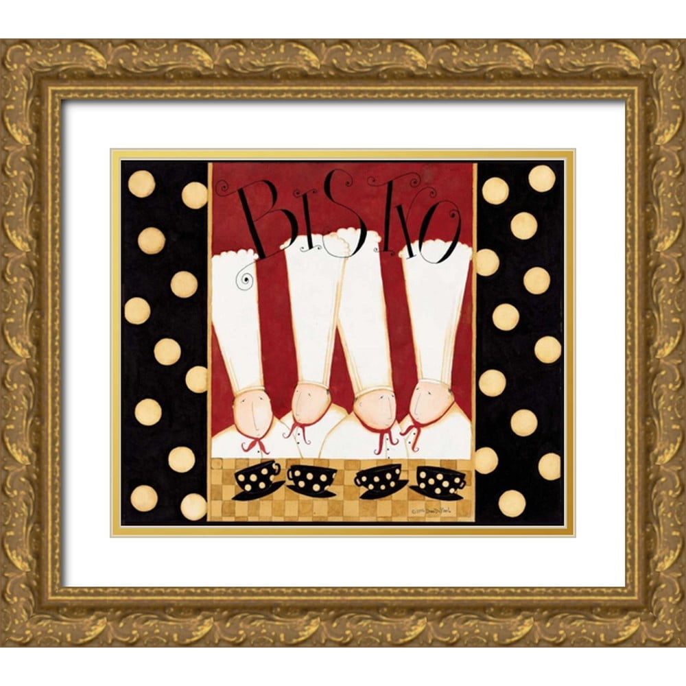 DiPaolo, Dan 14x12 Gold Ornate Wood Framed with Double Matting Museum ...