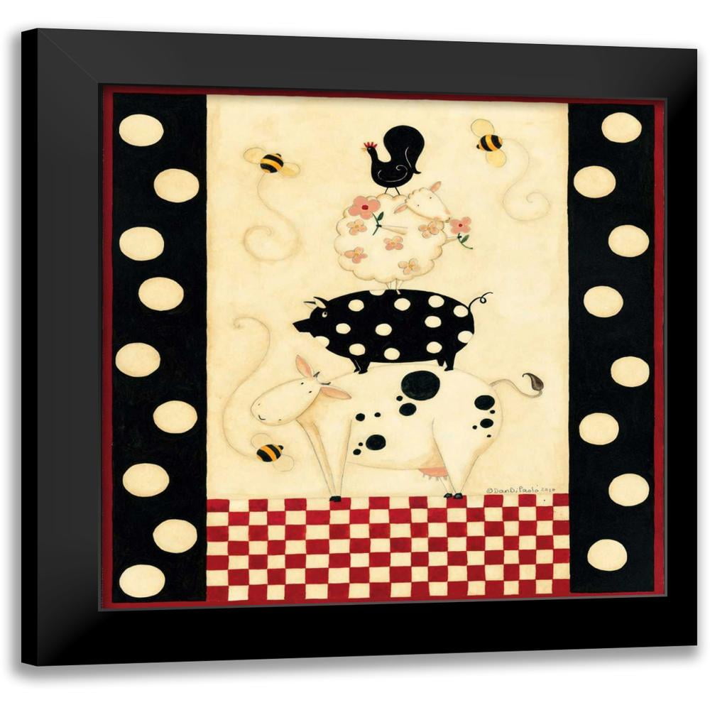 DiPaolo, Dan 15x15 Black Modern Framed Museum Art Print Titled - Animal ...