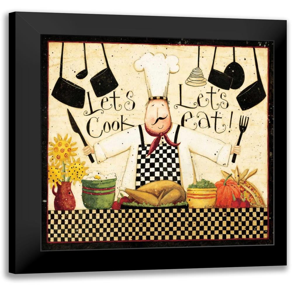 DiPaolo, Dan 15x15 Black Modern Framed Museum Art Print Titled - Lets ...