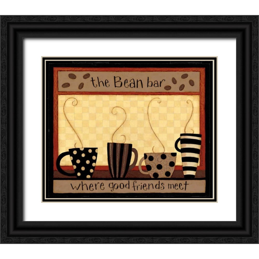 DiPaolo, Dan 17x15 Black Ornate Wood Framed with Double Matting Museum ...