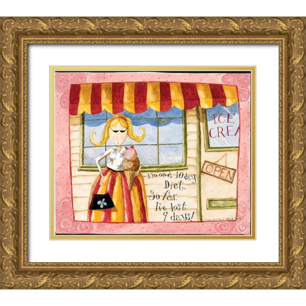 DiPaolo, Dan 17x15 Gold Ornate Wood Framed with Double Matting Museum ...