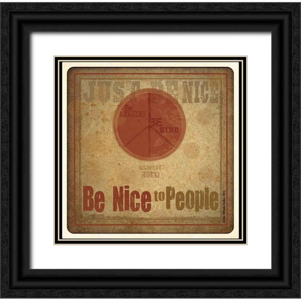 DiPaolo, Dan 20x20 Black Ornate Wood Framed with Double Matting Museum ...