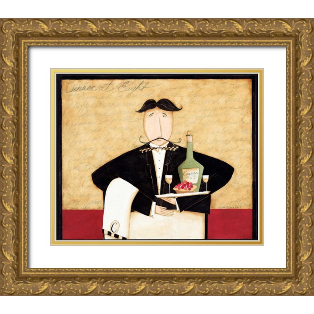 DiPaolo, Dan 23x20 Gold Ornate Wood Framed with Double Matting Museum ...
