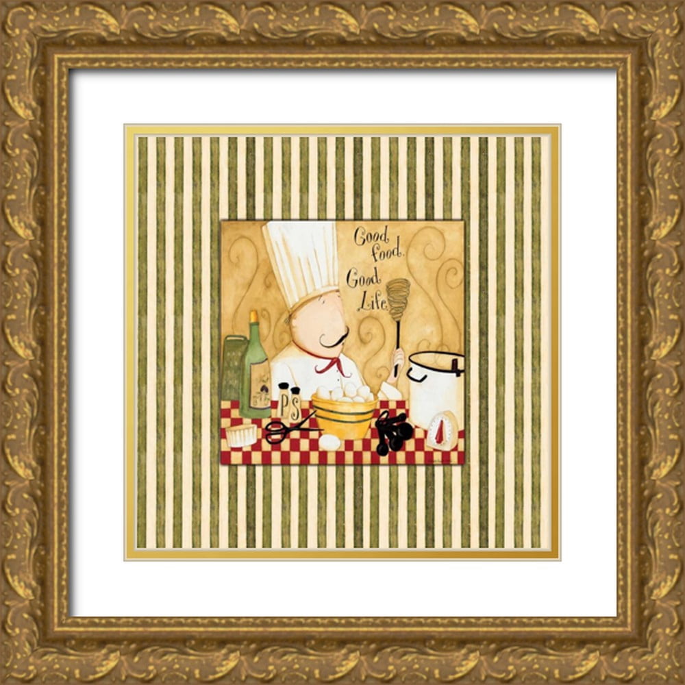 DiPaolo, Dan 26x26 Gold Ornate Wood Framed with Double Matting Museum ...