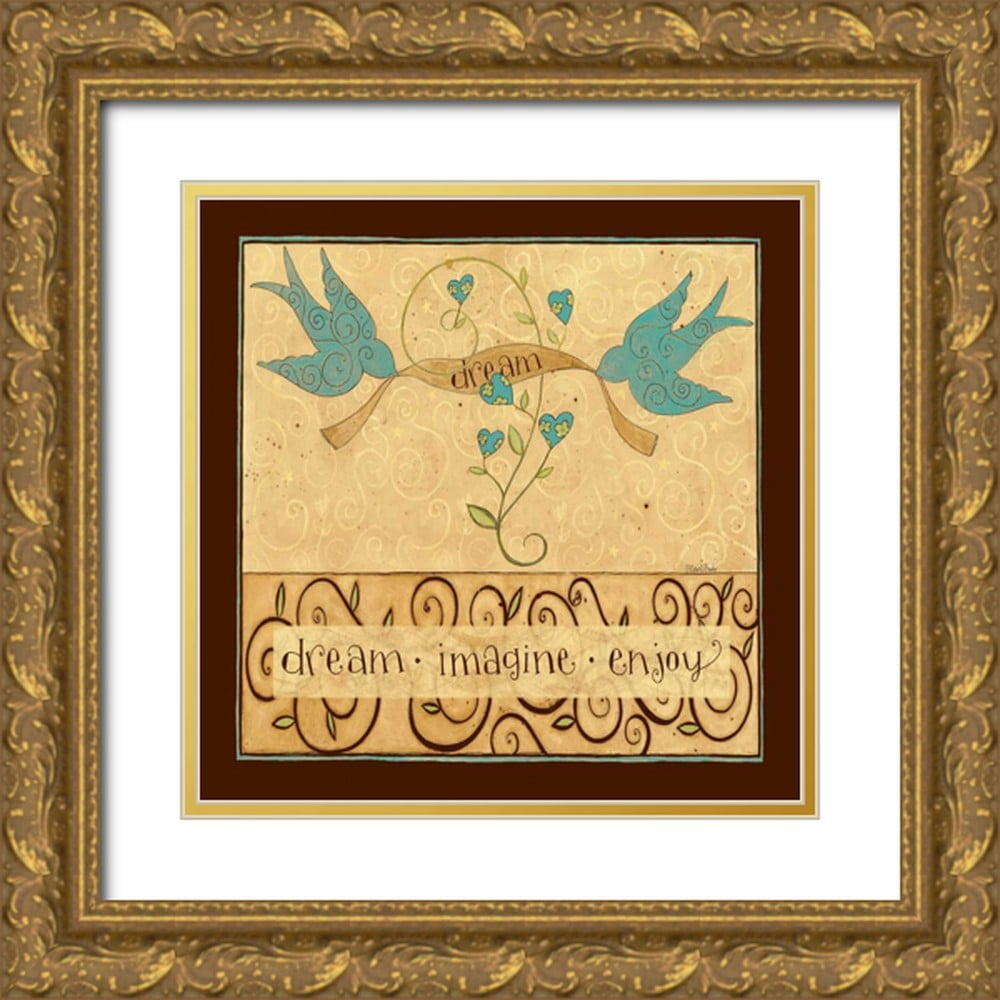 DiPaolo, Dan 26x26 Gold Ornate Wood Framed with Double Matting Museum ...