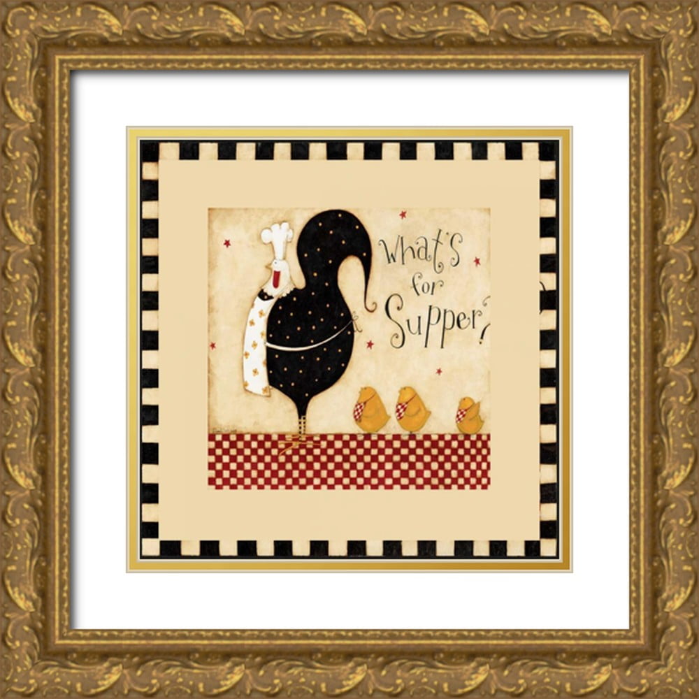 DiPaolo, Dan 26x26 Gold Ornate Wood Framed with Double Matting Museum ...