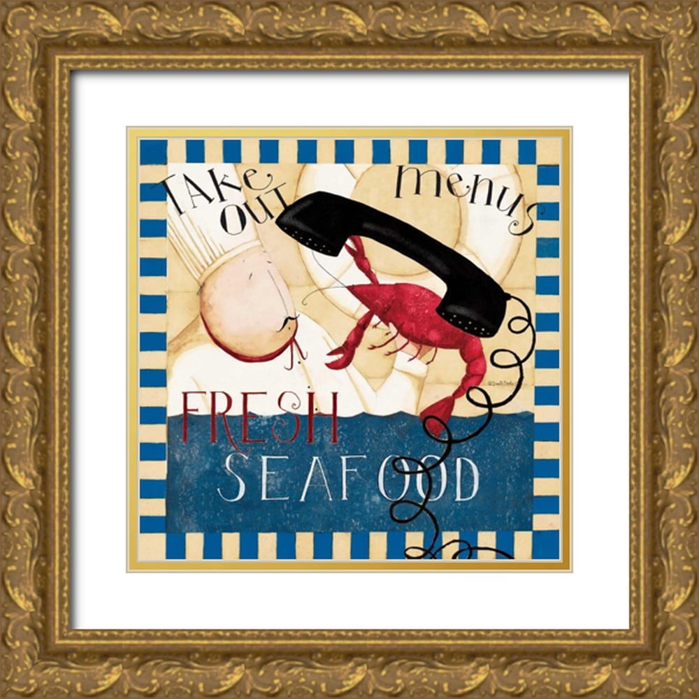 DiPaolo, Dan 26x26 Gold Ornate Wood Framed with Double Matting Museum ...