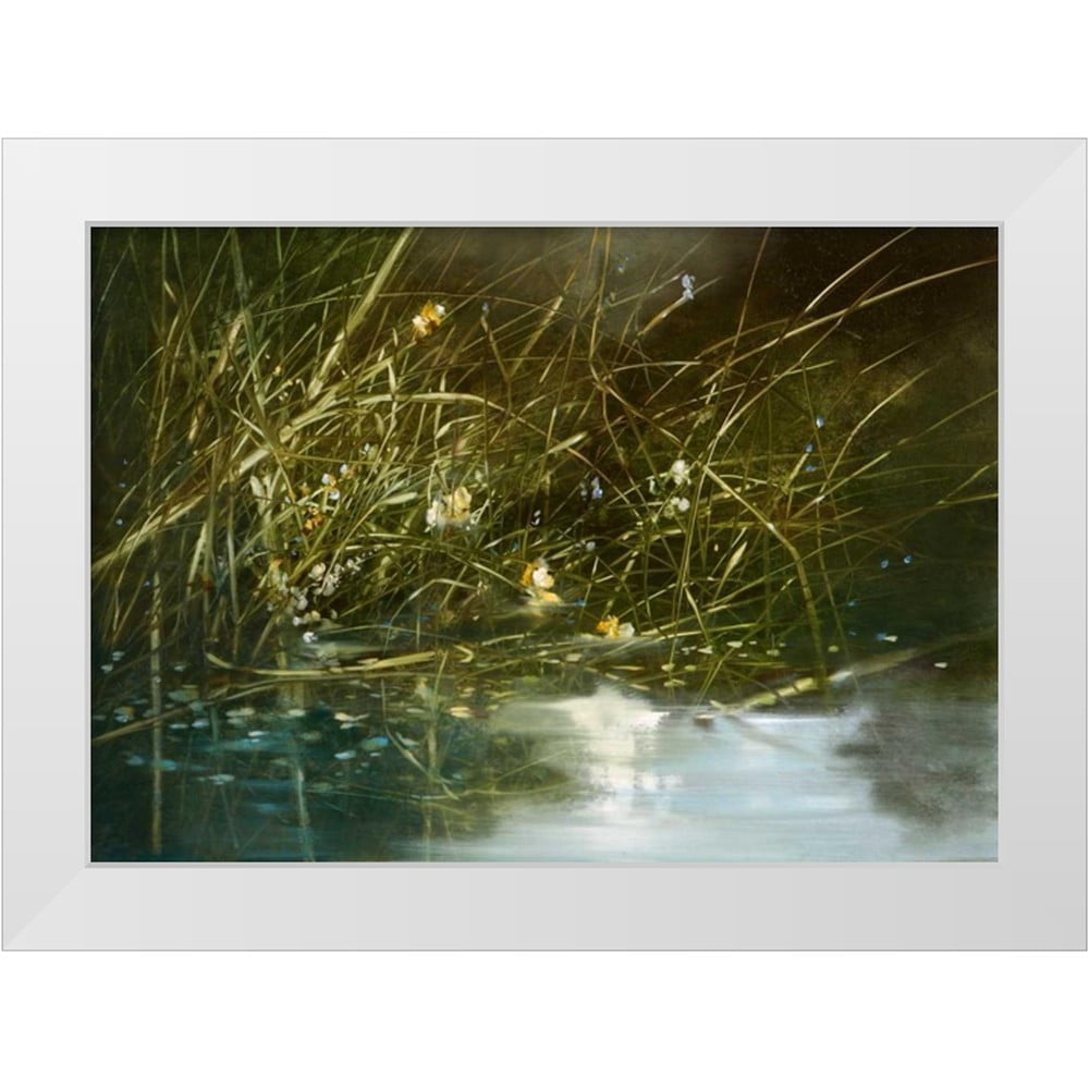 DiScenza, Ron 24x18 White Modern Wood Framed Museum Art Print Titled ...