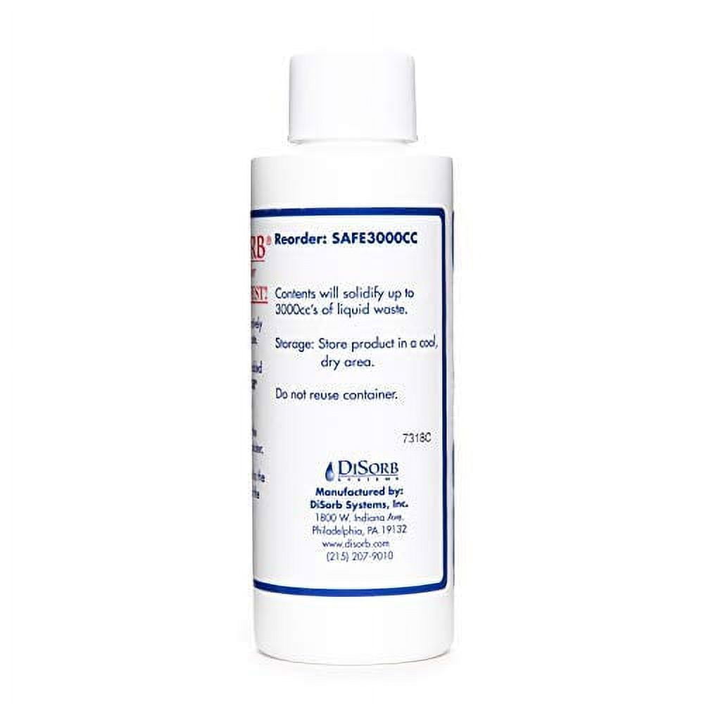 DiSorb Spill Absorbent Powder - Clean Up Bodily Fluids, Blood, Vomit ...