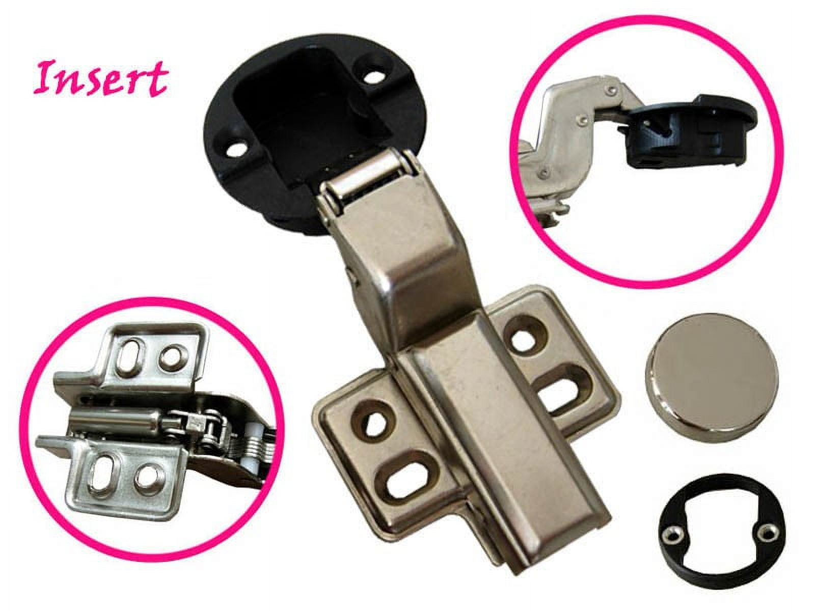 Dia 1.5"(35mm) Hydraulic soft close insert Hinge for Kitchen Cabinet ...