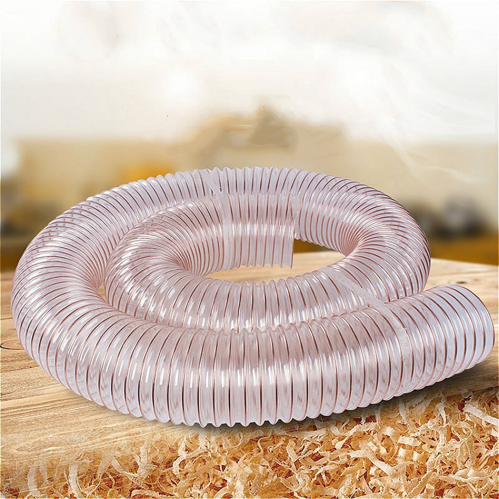Dia.25-200mm Transparent PU tube Static dissipative polyurethane hose ...