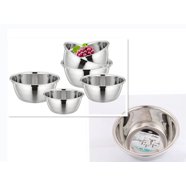 ExcelSteel - 6 Qt Stainless Steel Perforated Colander - Walmart.com