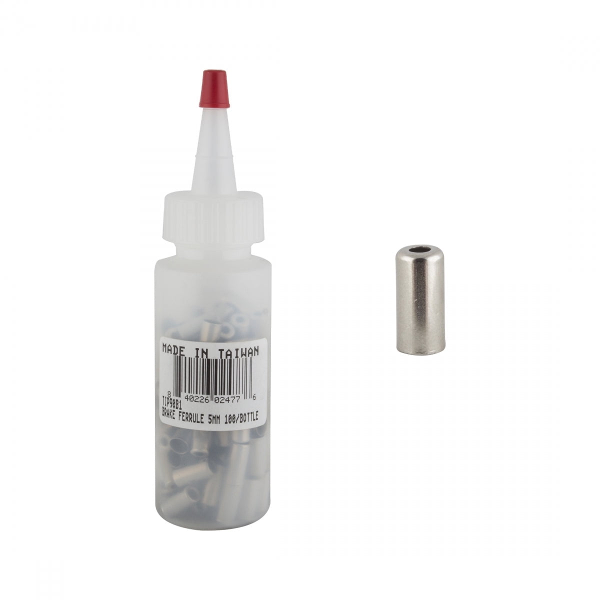 Dia Compe Cable Ferrules Brake 5mm Silver - Walmart.com