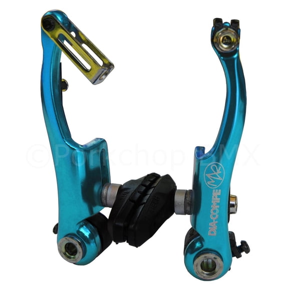 Dia-Compe MX2 bicycle BMX V-brake caliper - BRIGHT DIP BLUE - Walmart.com