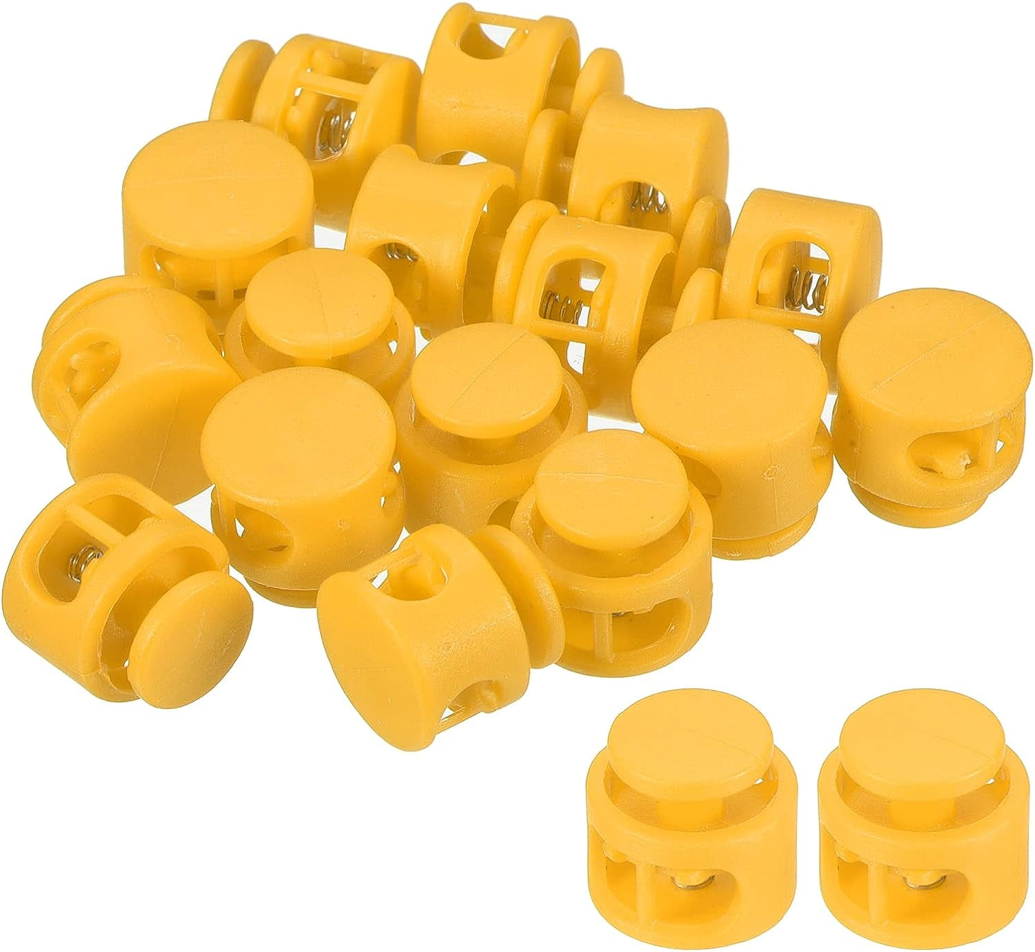 Dia Cord Locks, Pack Round Double Hole Stopper Elastic Cord Slider for ...