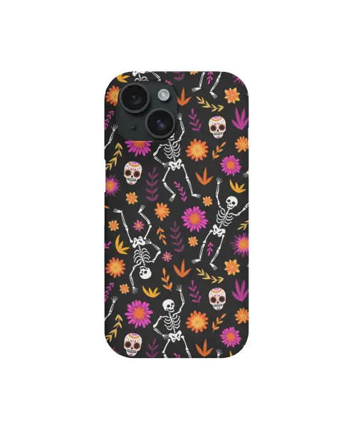 Dia de los Muertos Day of the Dead Phone Case for iPhone 16 15 14 13 12 ...