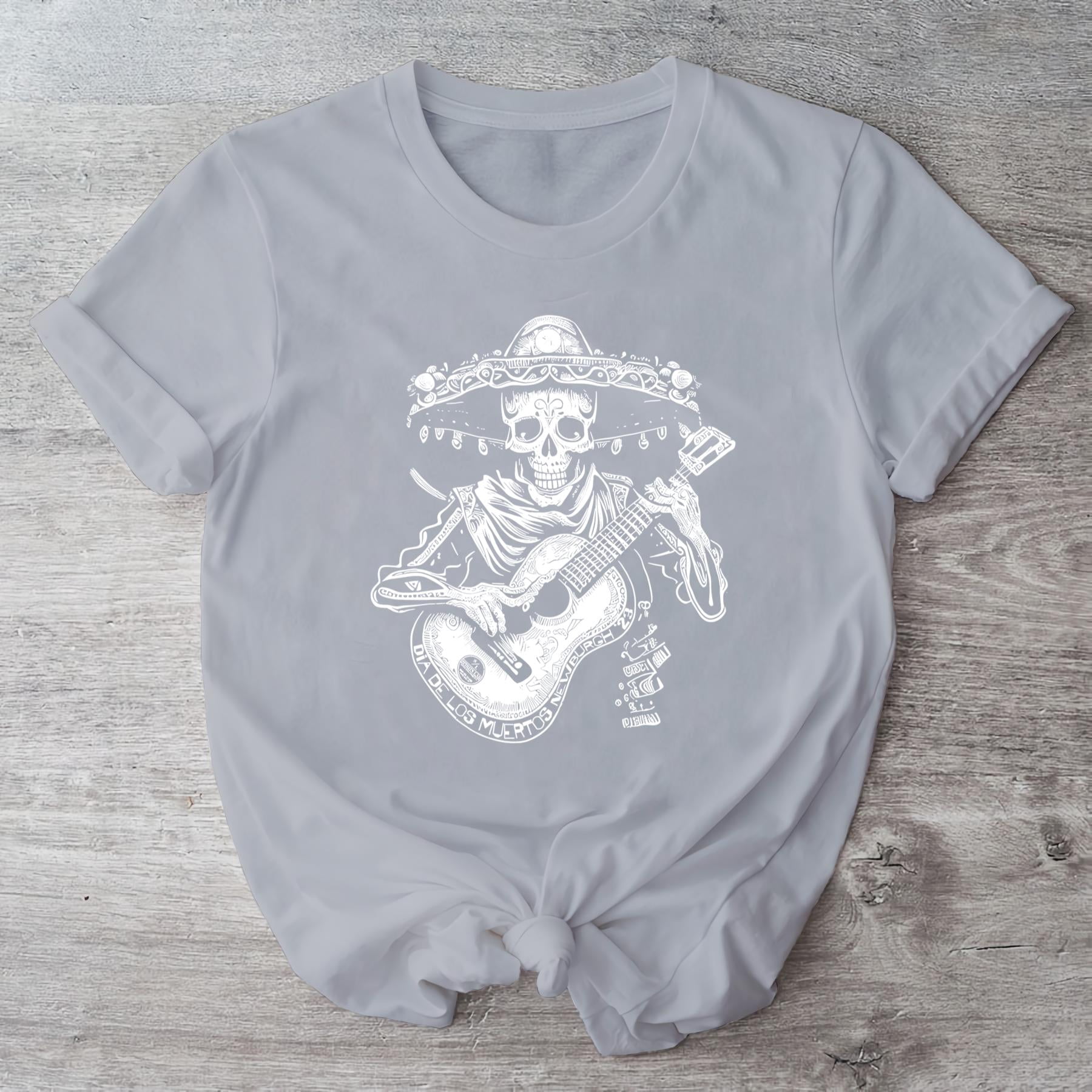 Dia de los muertos shirt Day Of The Dead, Skeleton Shirt, Mariachi ...