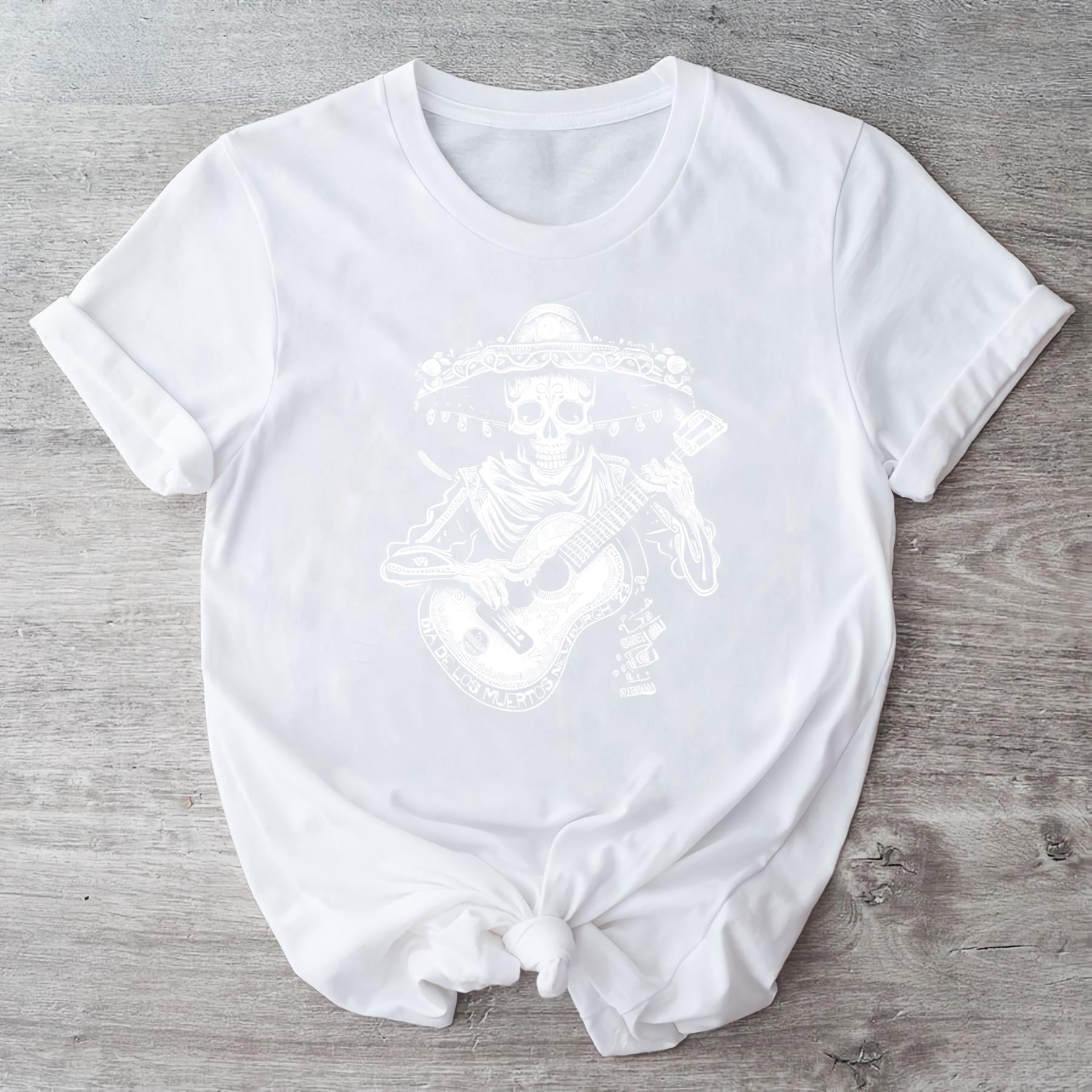 Dia de los muertos shirt Day Of The Dead, Skeleton Shirt, Mariachi ...