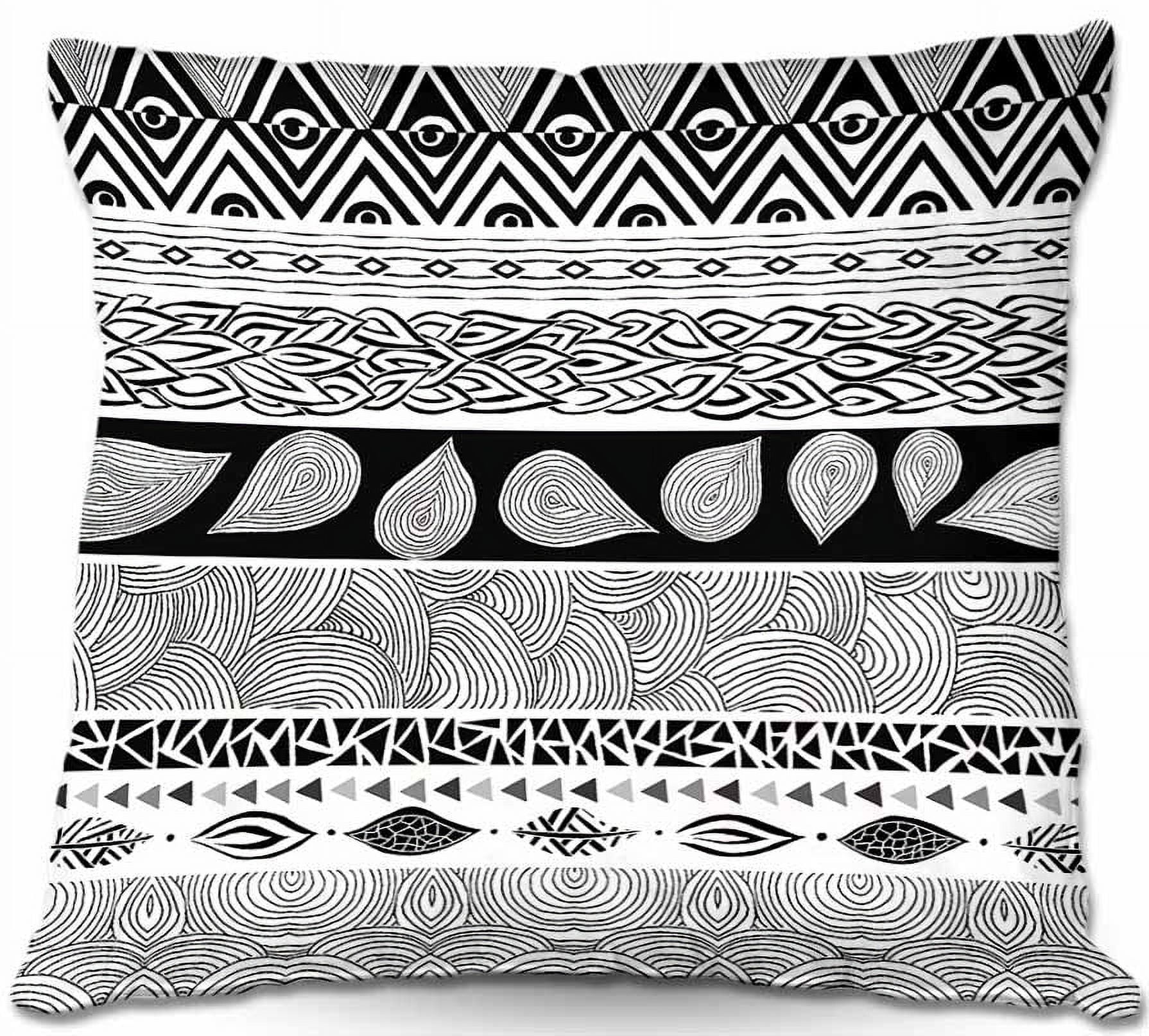 DiaNoche Designs Throw Pillows from Artist Pom Graphic Design - Tribal ...