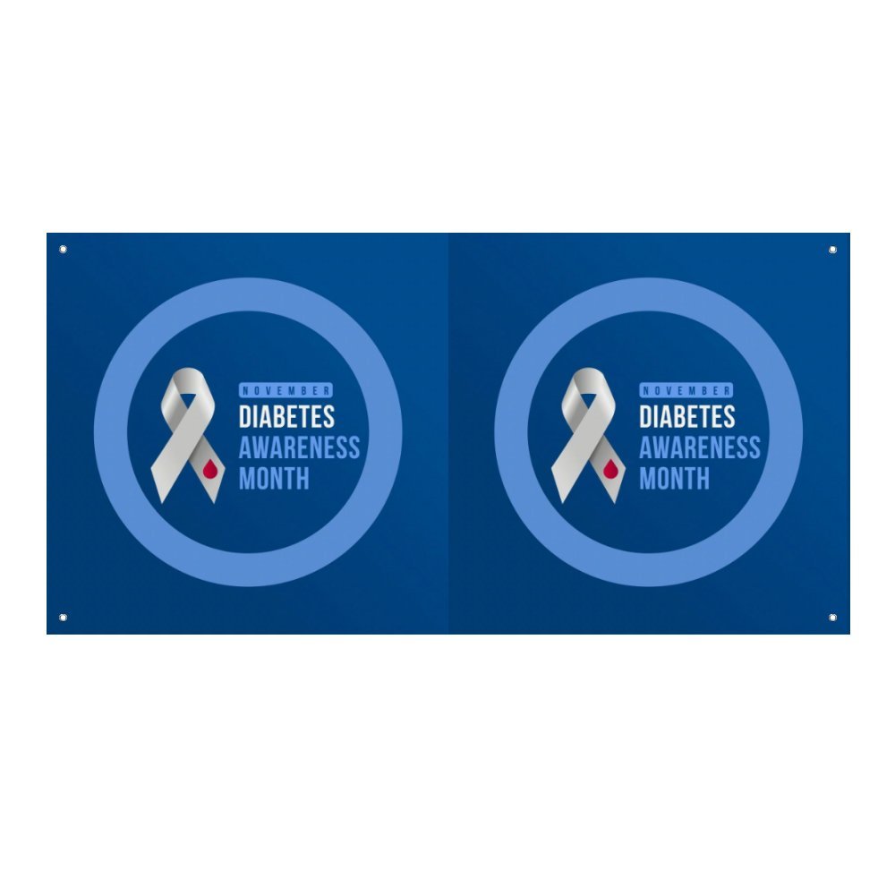 Diabetes Awareness Month Banner Flag Photography Background Outdoor ...