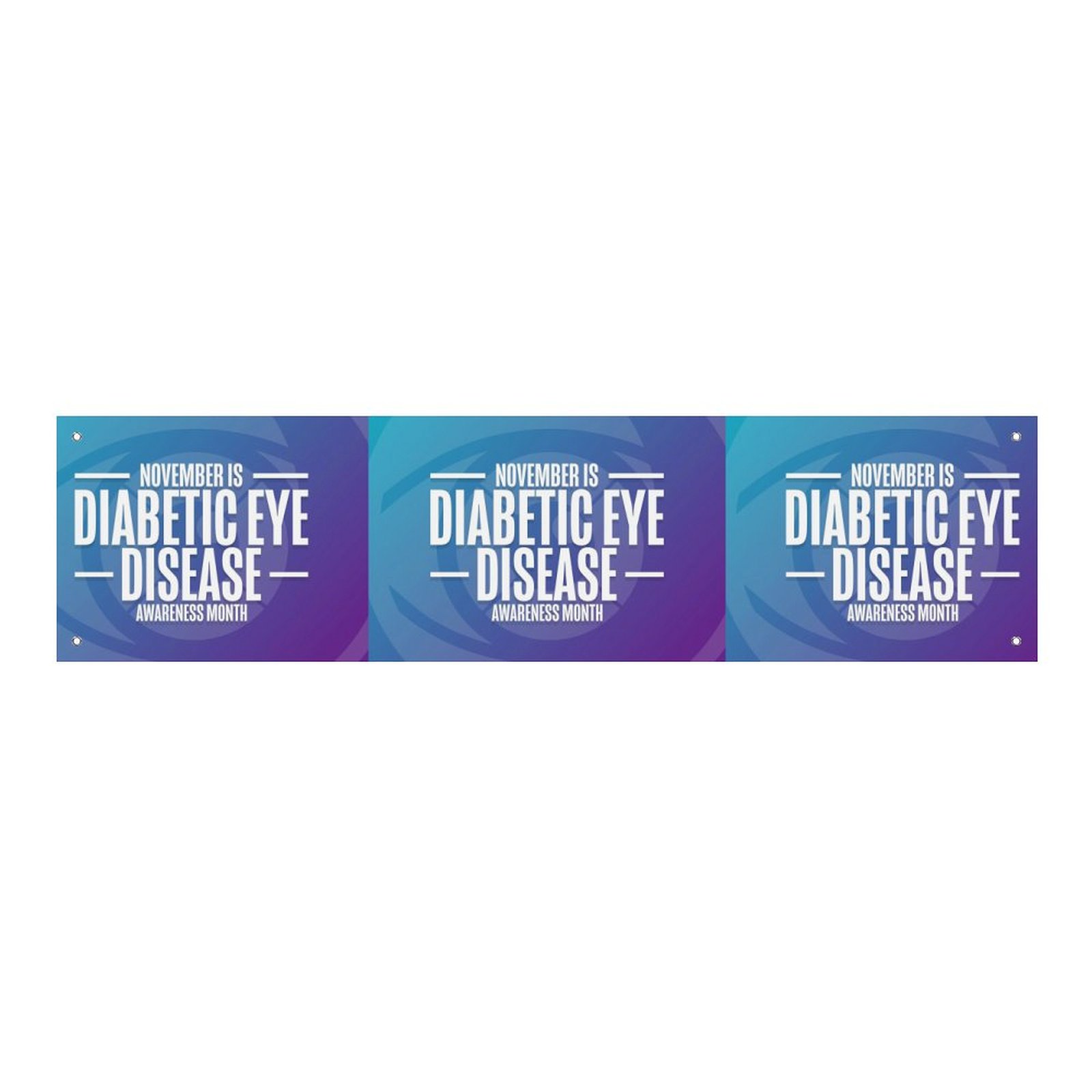 Diabetes Awareness Month Banners Flag Hanging Backdrop Sign Wall ...