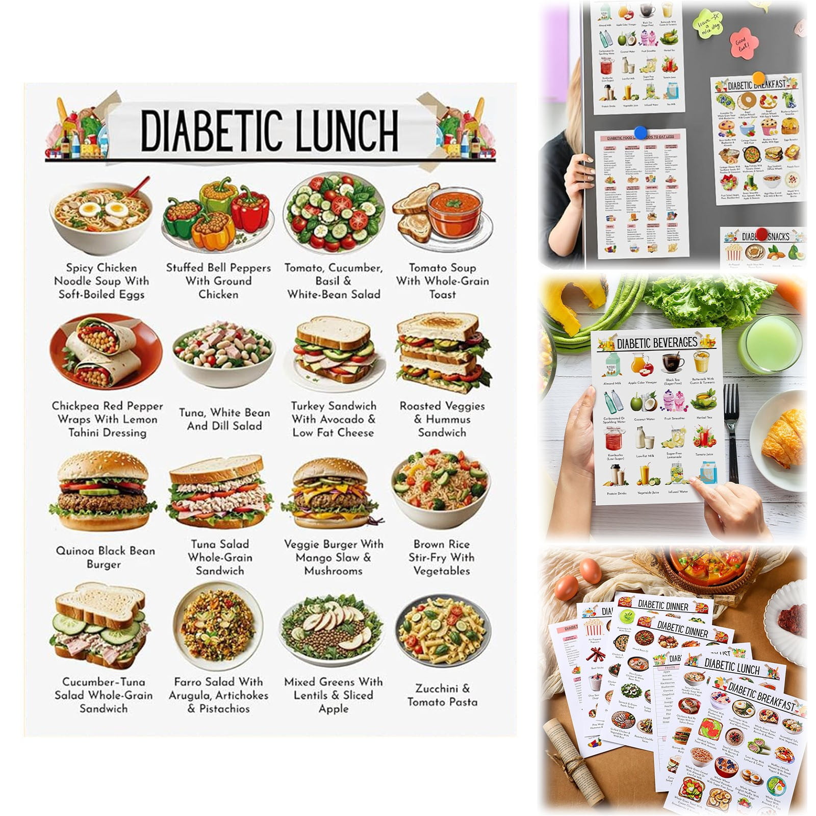 Low FODMAP Food Chart Complete Low-FODMAP Food Chart & Meal Plan Set ...