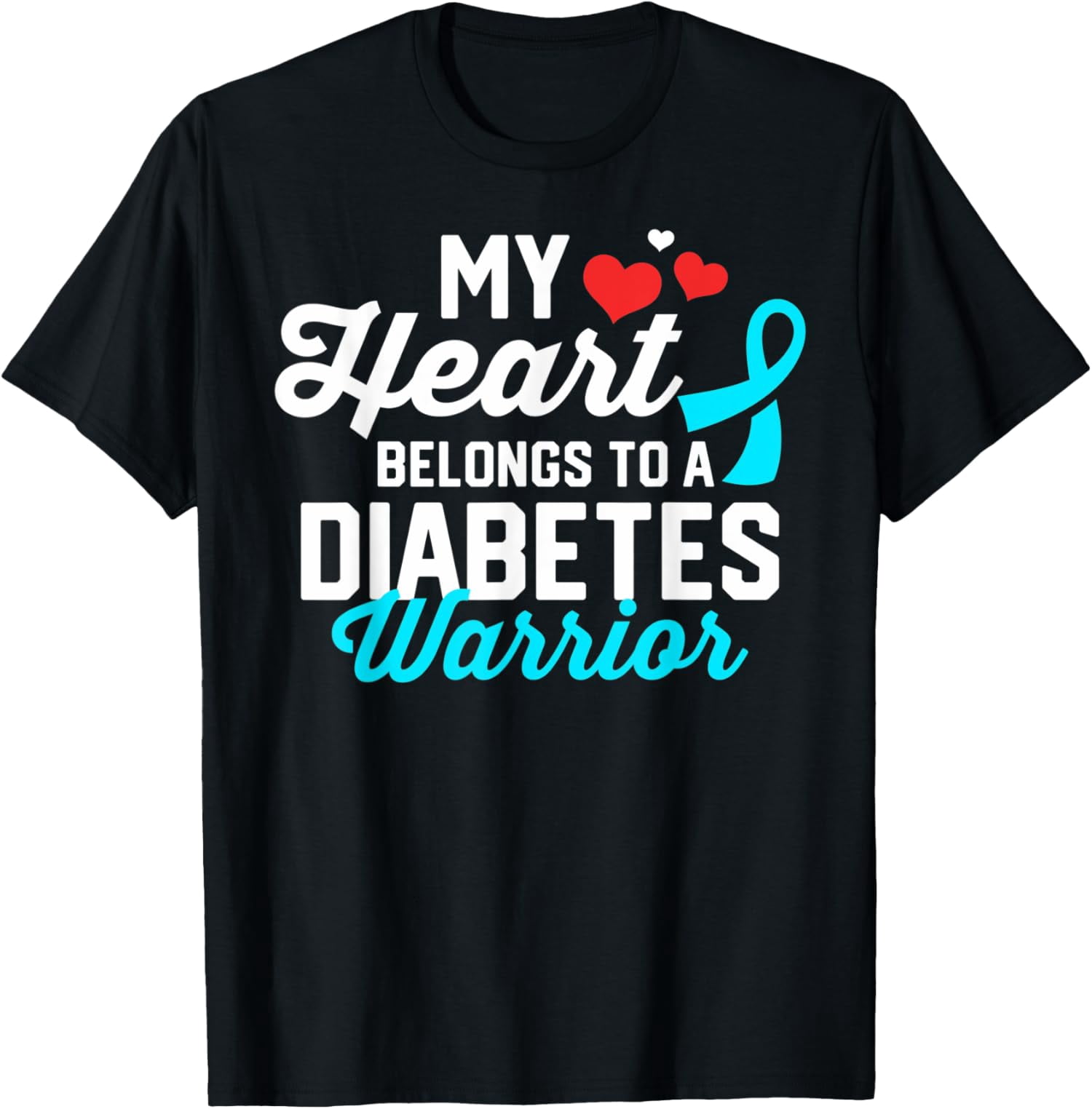 Diabetes Warrior Survivor Support Awareness Recovery T-Shirt - Walmart.com