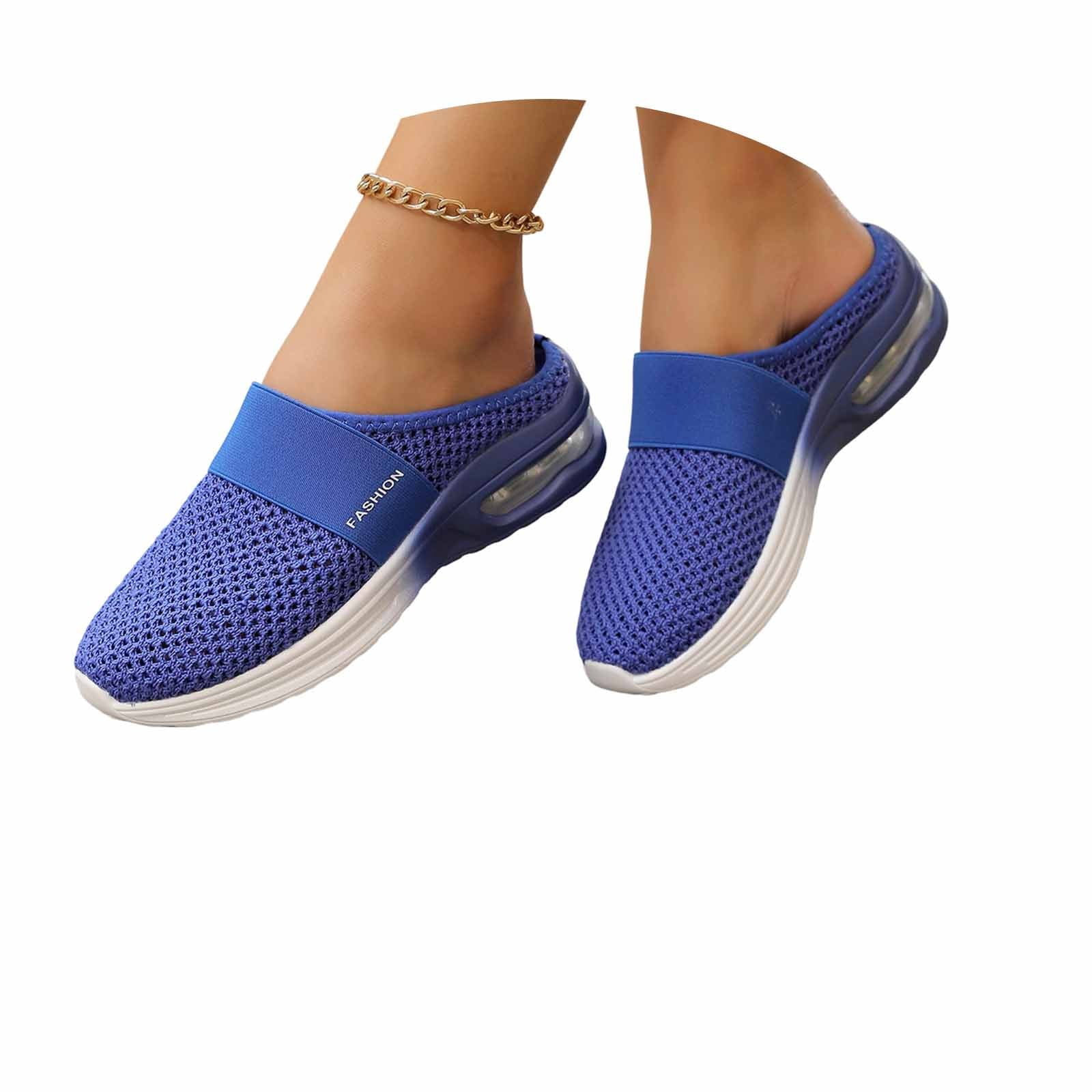 Diabetic Air-Cushion Slip-On Walking Shoes, Orthopedic Diabetic ...