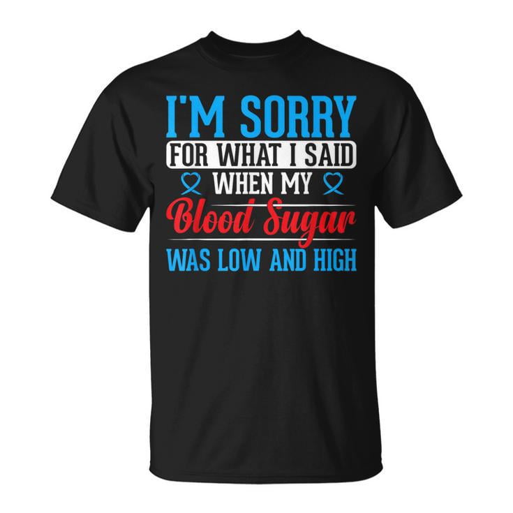 Diabetic Awareness T-Shirt, Type 1 and Type 2 Diabetes Support Tee with ...