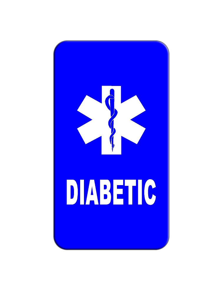 Diabetic - Medical Emergency - Star of Life Lapel Hat Pin Tie Tack ...