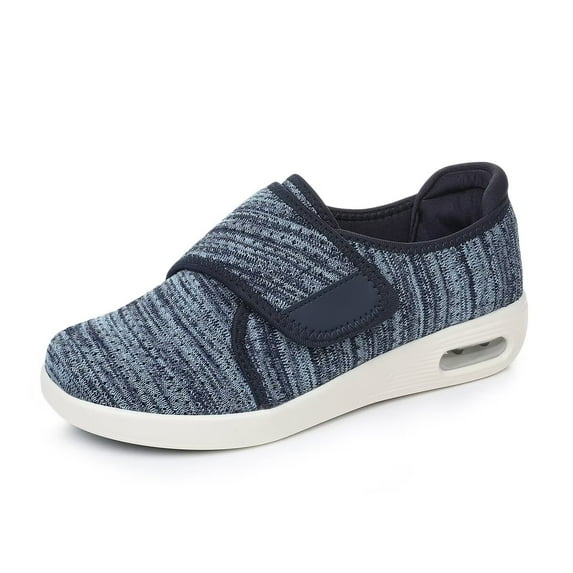 Diabetic Shoes for Men Women Extra Wide Width-Adjustable Slip-On ...