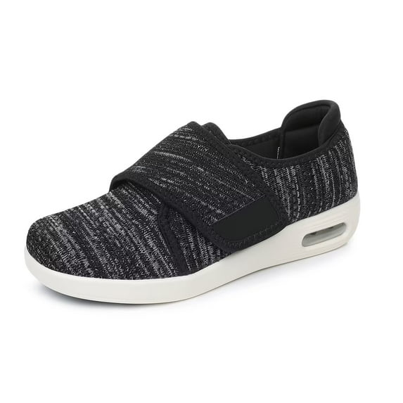 Diabetic Shoes for Men Women Extra Wide Width-Adjustable Slip-On ...