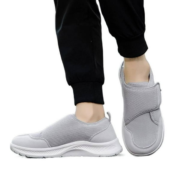 Diabetic Shoes for Men and Women,Adjustable Extra Wide Slip-on Walking ...