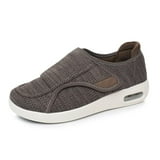 Diabetic Shoes for Men and Women, Extra Wide Adjustable Slip-On Shoes ...