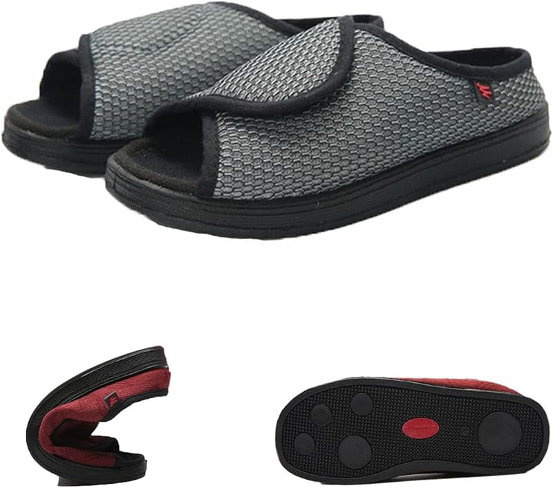 Diabetic Shoes for Women Adjustable Widened for Swollen Wide and Fat ...