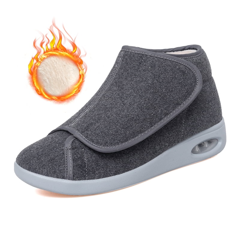 Diabetic Shoes for Women Extra Wide Walking Winter Warm Edema Shoes for ...