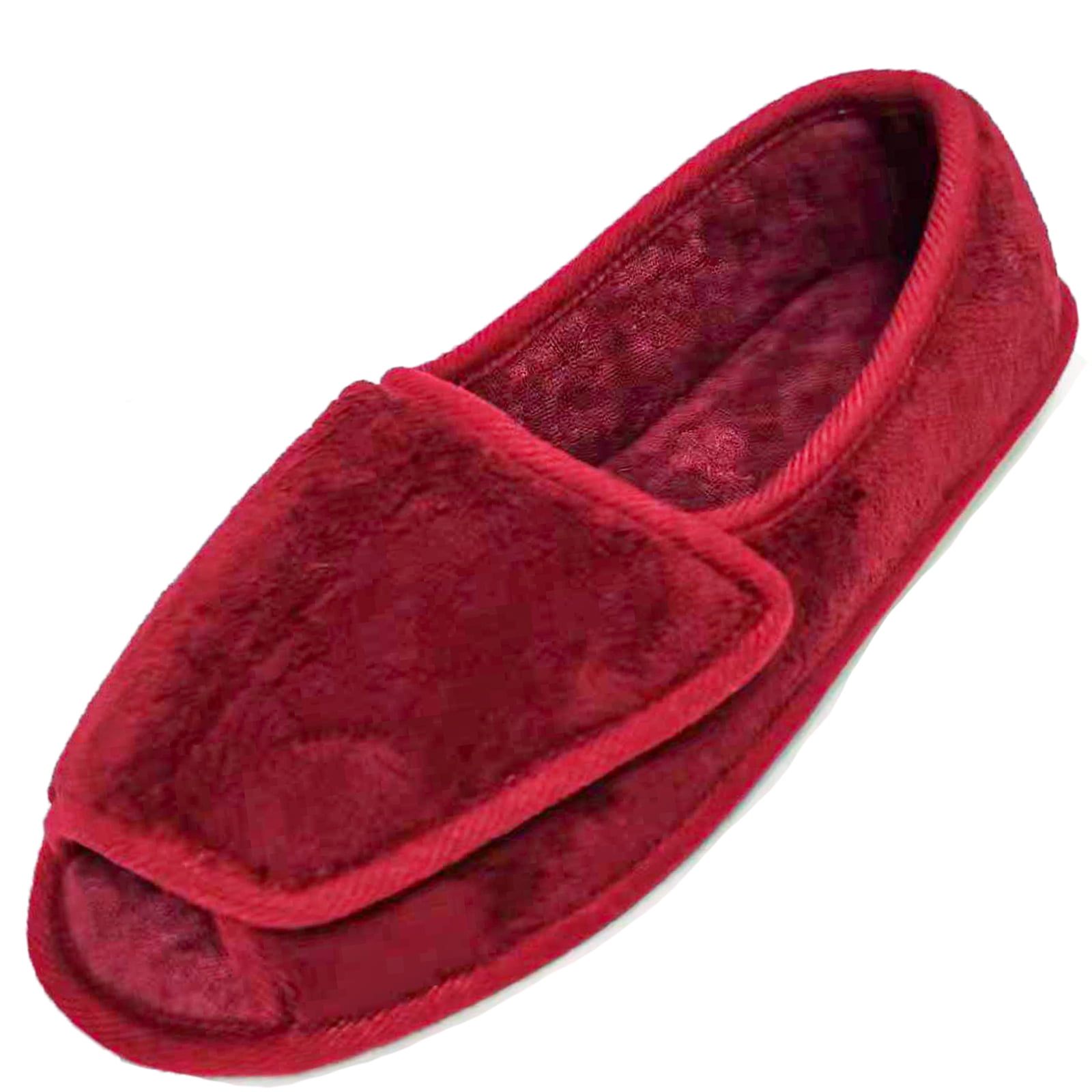 Diabetic Slippers for Women Memory Foam Arthritis Edema Adjustable Open ...