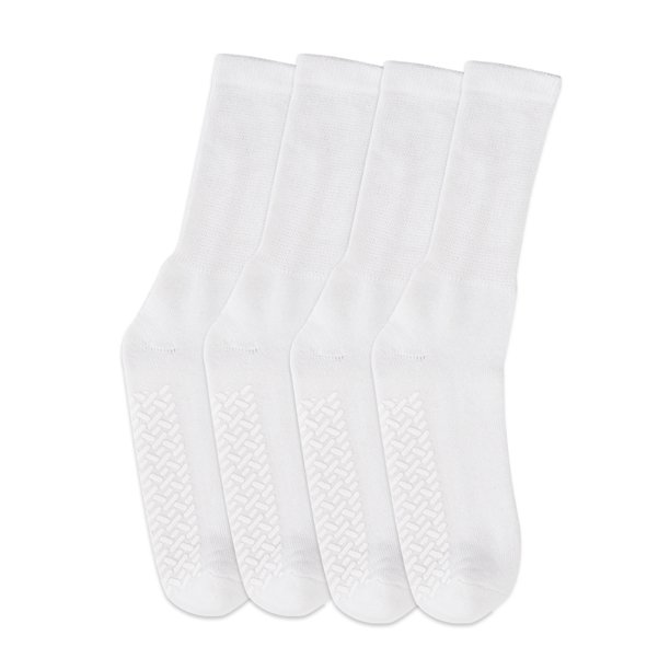 Diabetic Socks Non Skid Hospital Loose Fitting Slipper Socks With ...