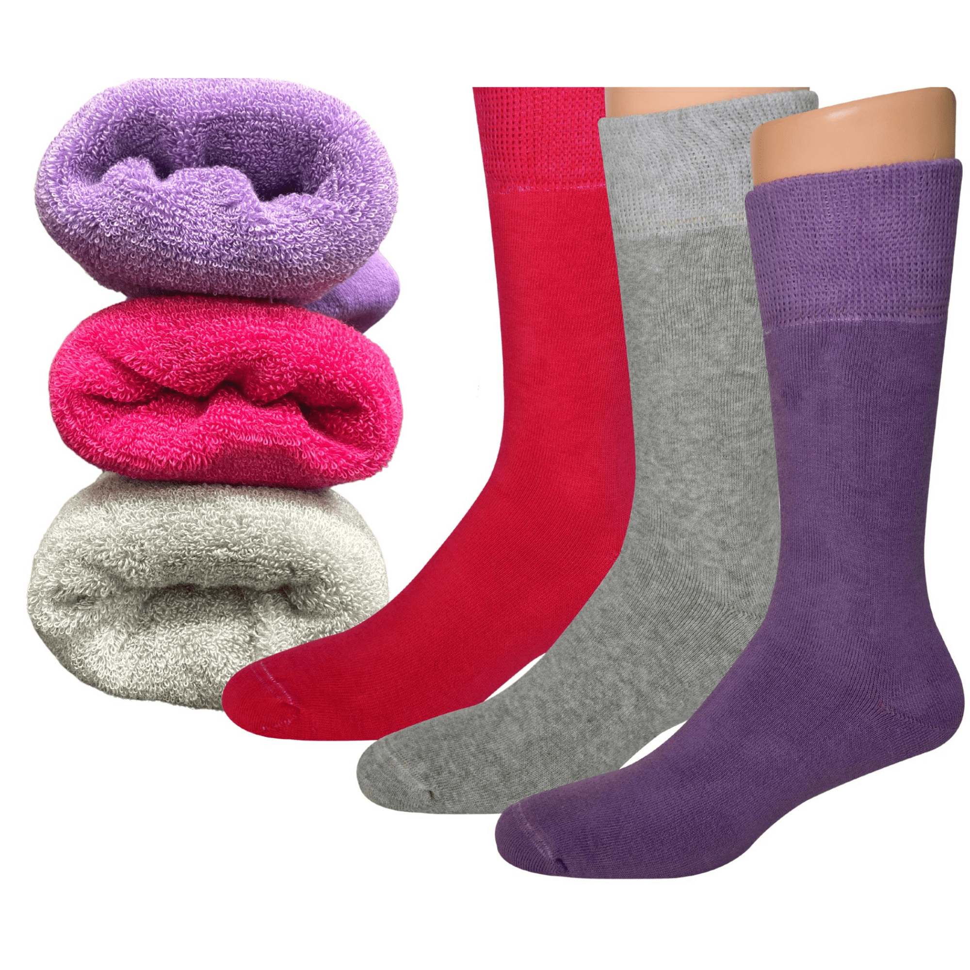 SPECIALIZED SOCKS, Cushioned Diabetic Socks for Men and Women, Soft ...