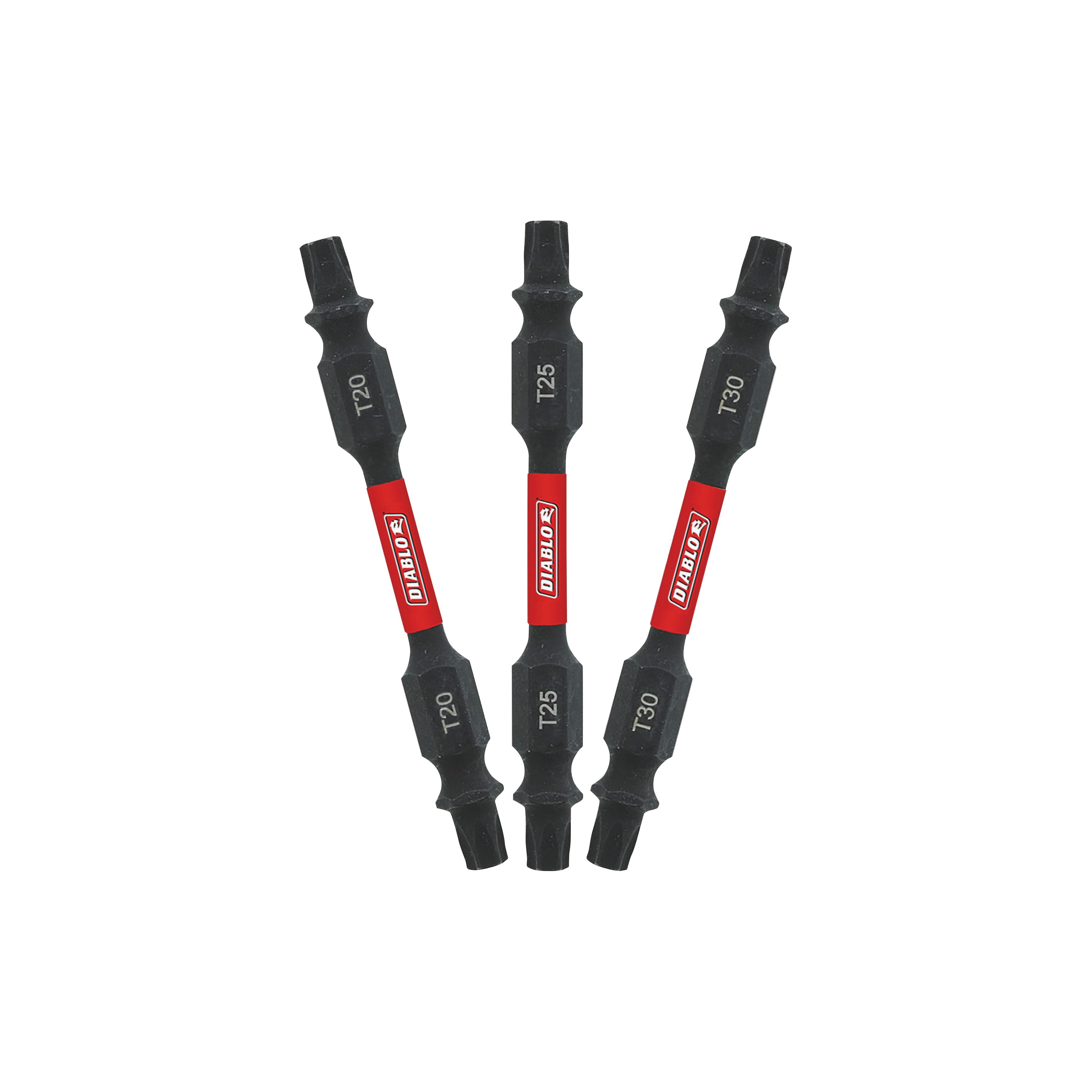 Diablo 2-1/2 In. Double-Ended TORX Screwdriver Bit Set, Bulk - Pack of ...