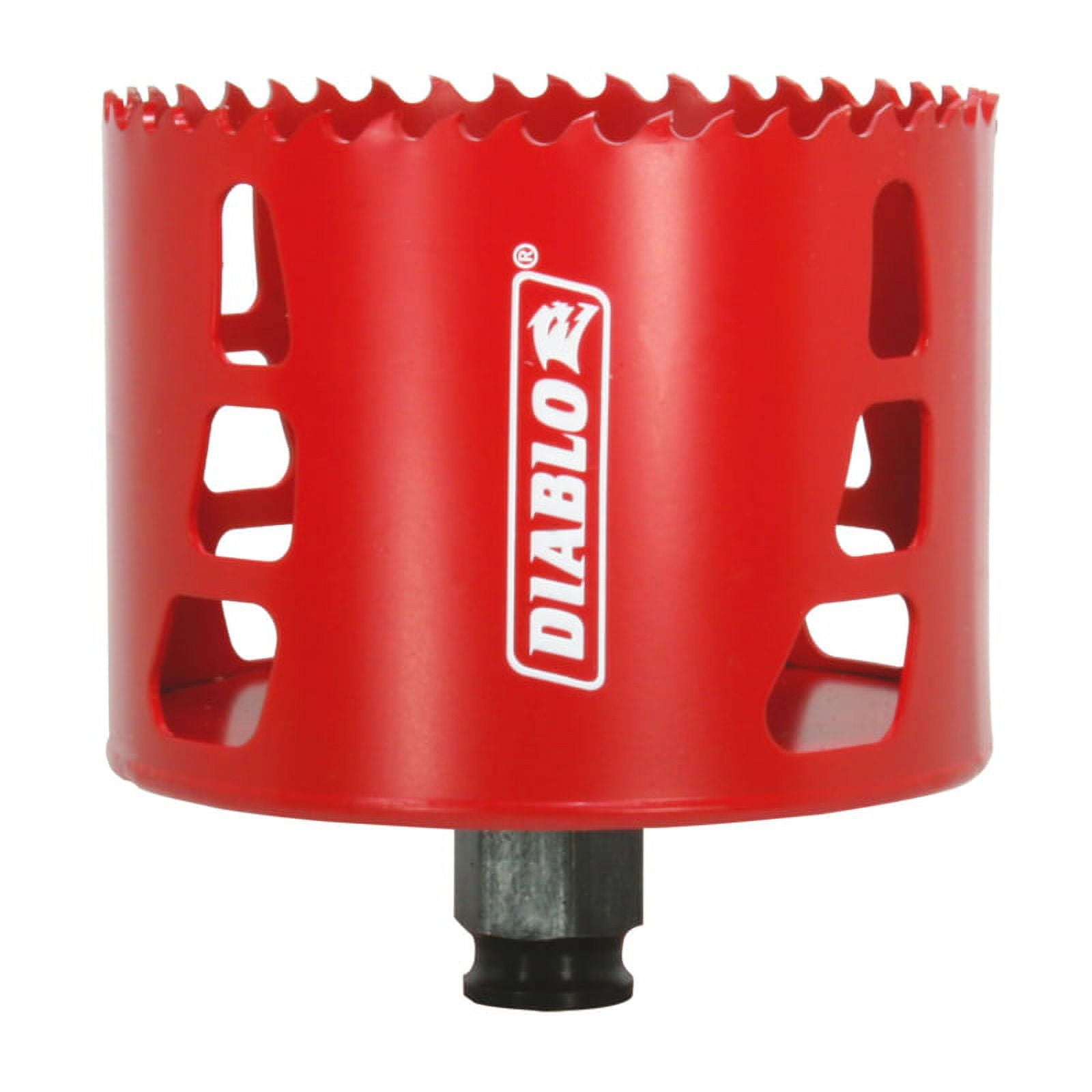 Diablo 3-1/2 in. Dia. x 2-3/8 in. L Bi-Metal Hole Saw 1 pc. - Walmart.com