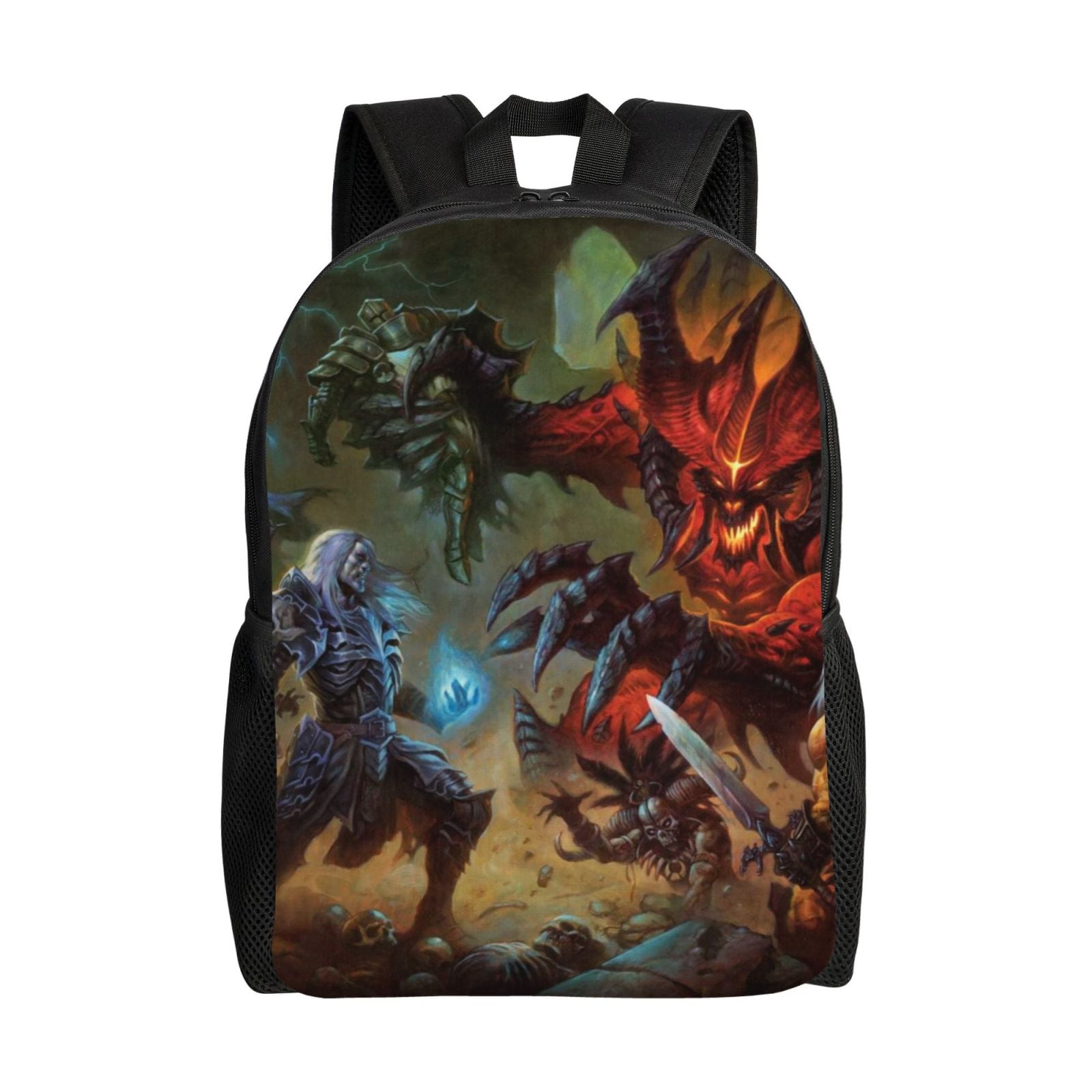 Diablo Battle Backpack Laptop School Bag Student Satchel Lightweight ...