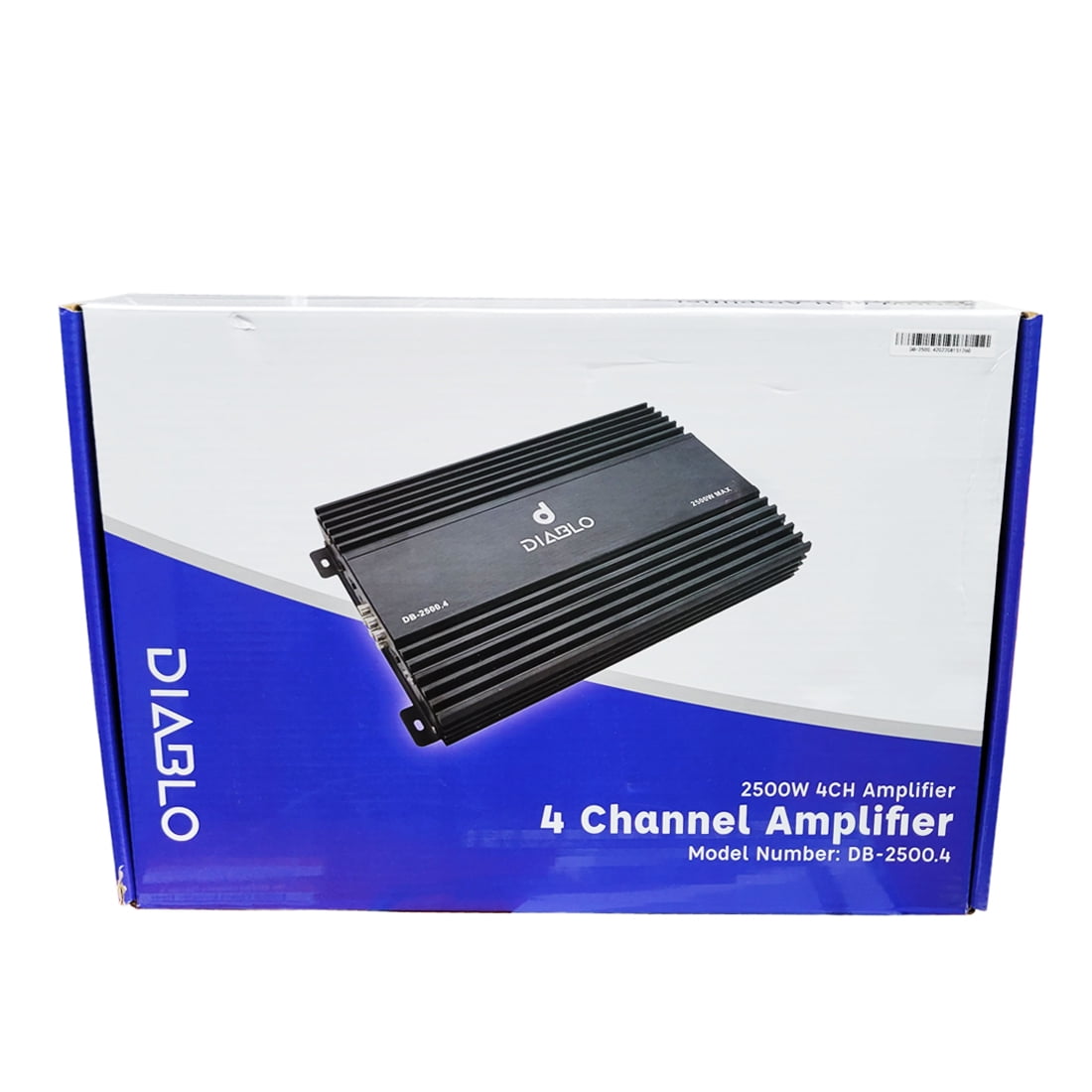 Diablo DB-2500.4 4-Channel 2500 Watts Max Car Audio Amplifier - Walmart.com