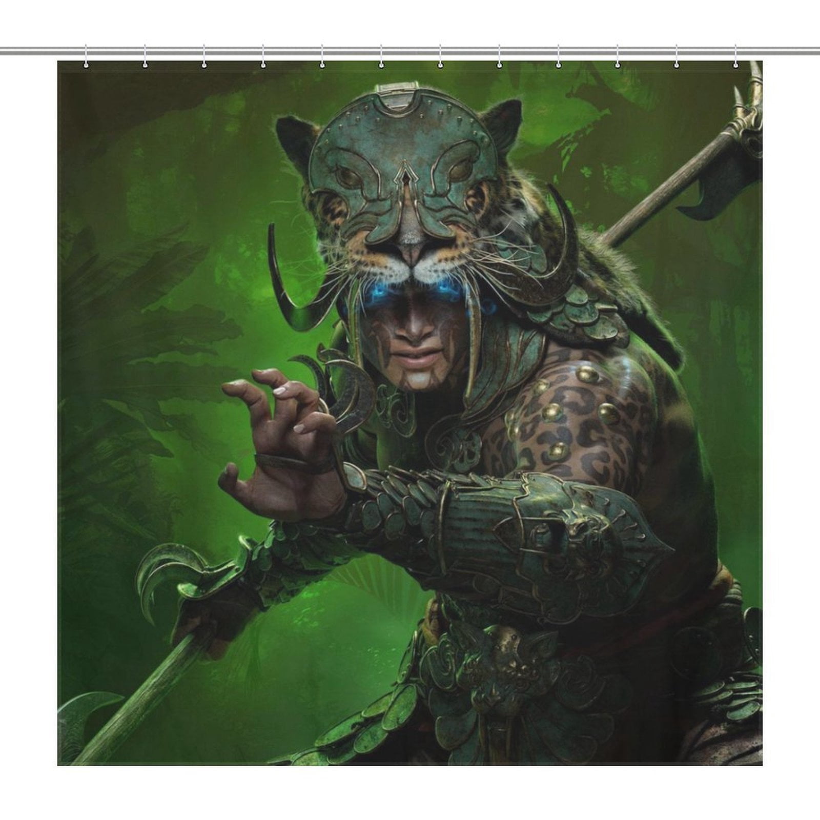 Diablo Game Shower Curtain Decor Bath Curtain Waterproof Polyester ...