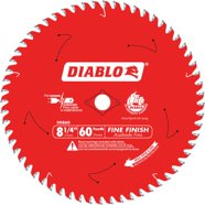 Diablo 8-1/4 in. Dia. x 5/8 in. Carbide Tip Finishing Saw Blade 40 ...