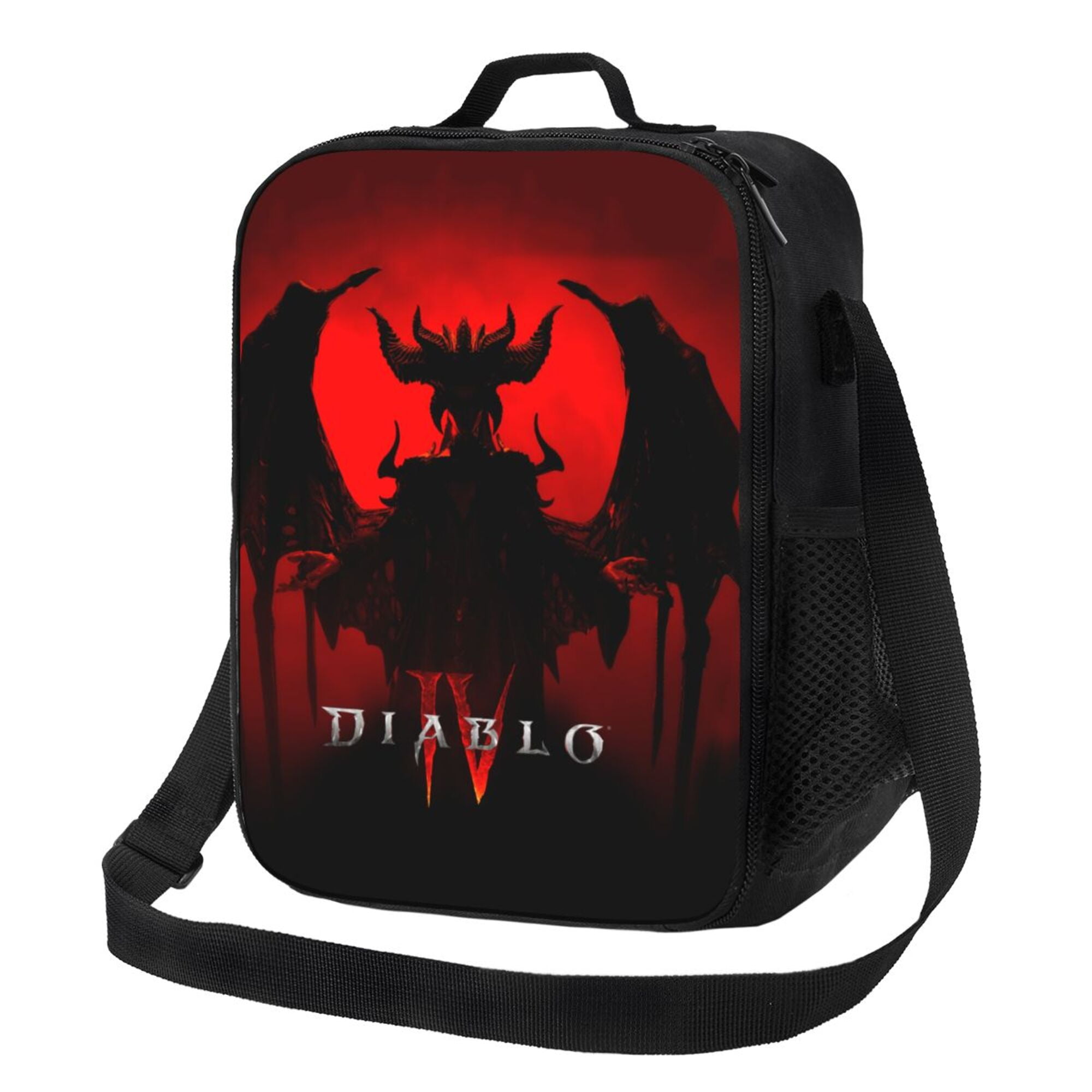 Diablo IV Insulated Lunch Bag Lunch Box Lightweight Durable Lunch Tote ...